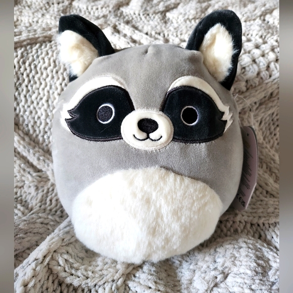 Squishmallows | Toys | 8 Galci The Gray Racoon Squishmallows Nwt | Poshmark